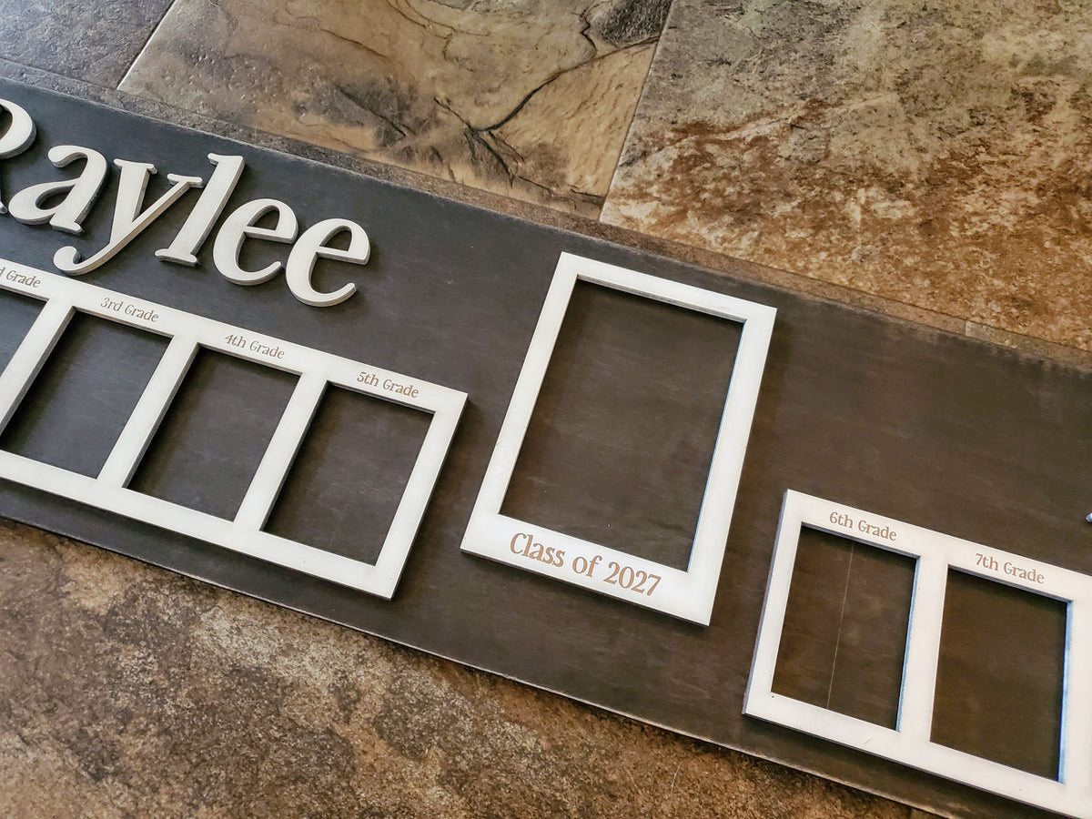 Personalized Grade School Picture Day Display Sign | 5k Through 12th G ...